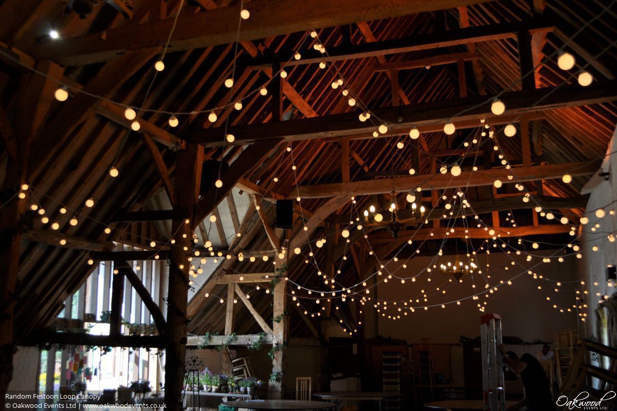 Festoon Lights Hire | Oakwood Events
